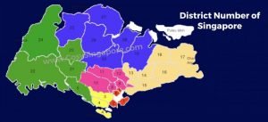 Singapore District Numbering System | CosySingapore.com