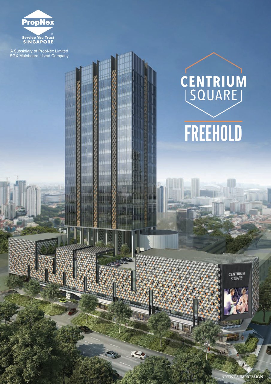 Centrium Square Floor Plans, Flexible Layout, Column Free
