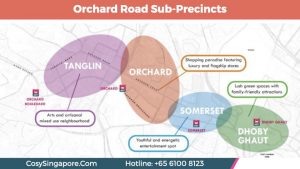 111 Somerset Building Location at Orchard Singapore