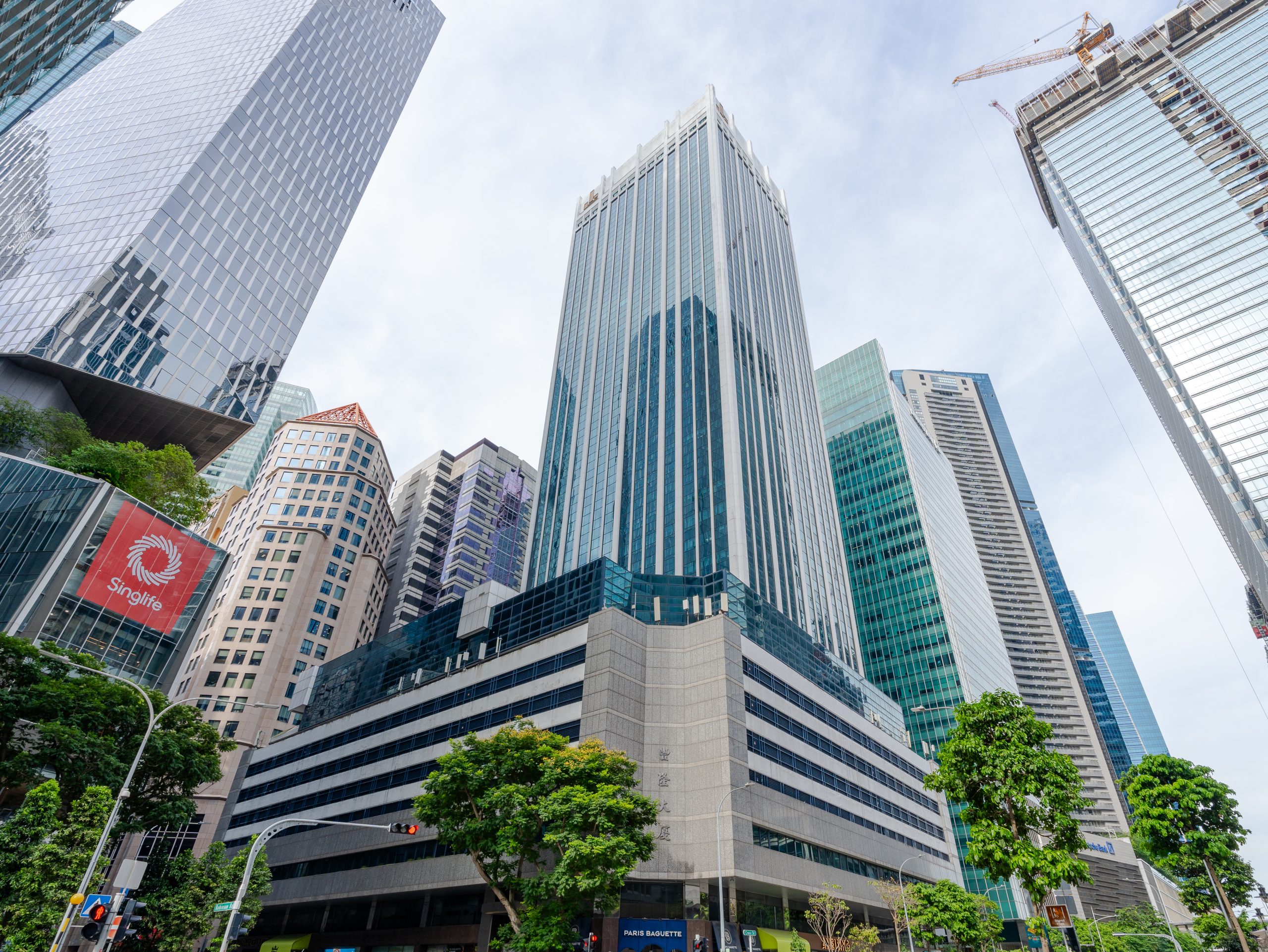 Hong Leong Buiilding Singapore, Office, F&B, Shops for Lease