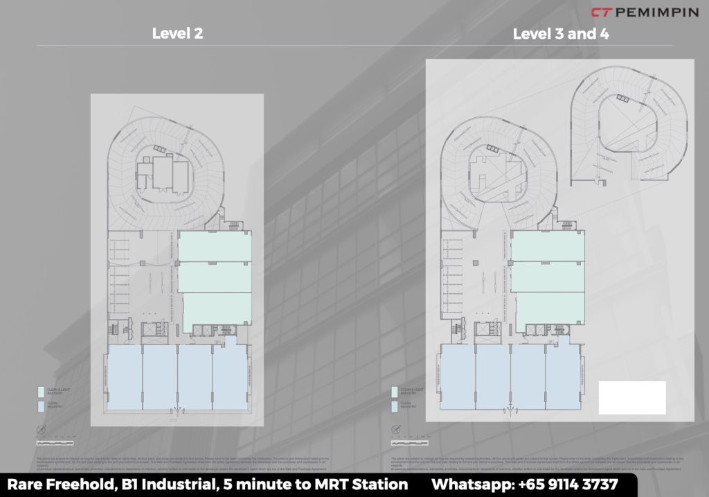CT Pemimpin Floor Plans, Flexible layouts, Sizes from 1,615 sqft